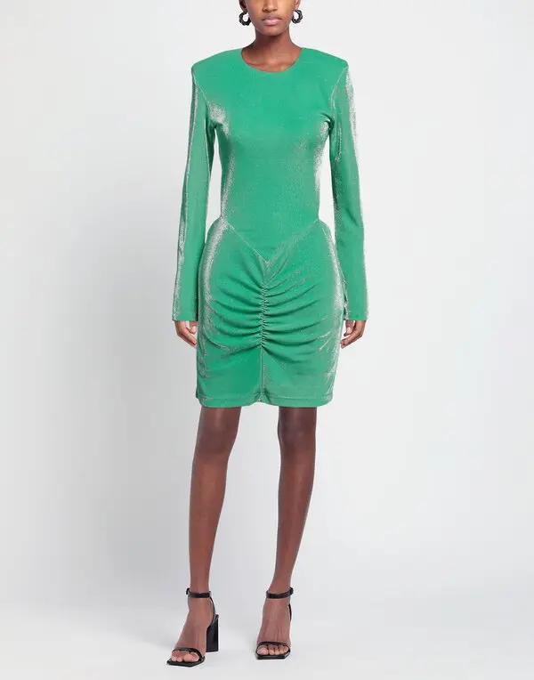 ROTATE BY BIRGER CHRISTENSEN Lamé Mini Dress