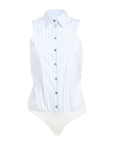 Patrizia Pepe Bodysuit Sky Size Cotton - Blue