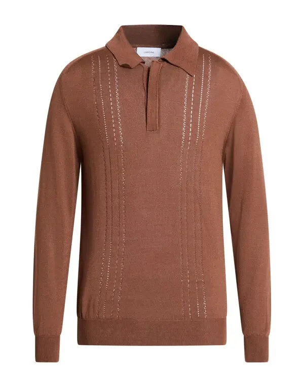LARDINI Polo Shirt Size Cotton, Viscose