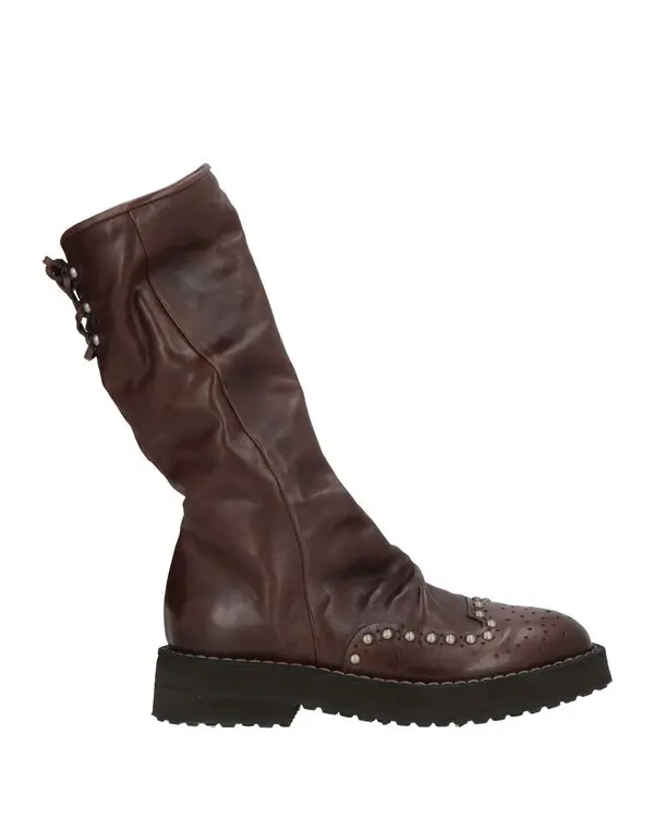 A.S.98 Chocolate Soft Leather Boots
