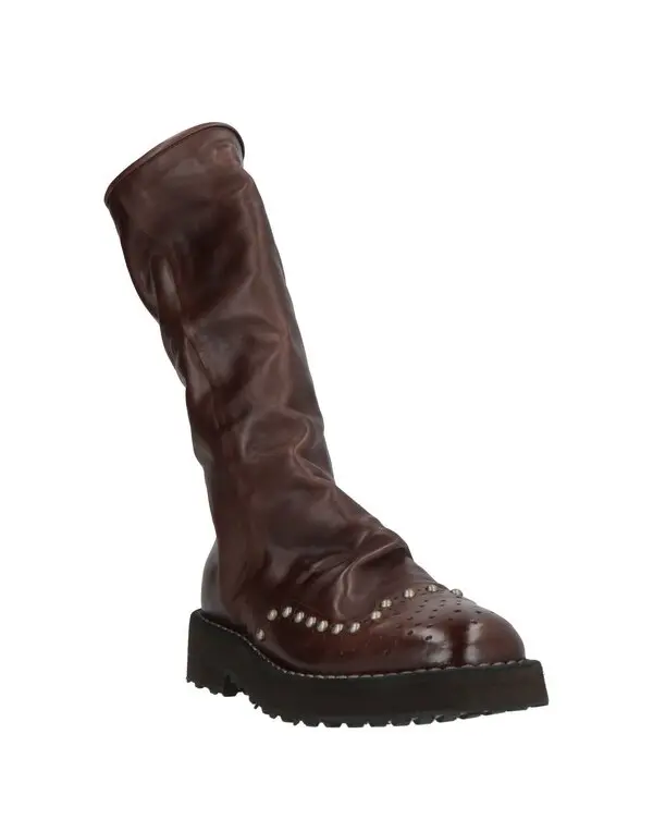 A.S.98 Chocolate Soft Leather Boots
