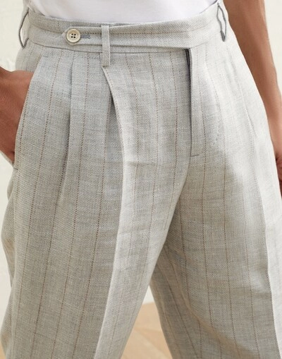 Brunello Cucinelli Cropped Tailored Trousers
