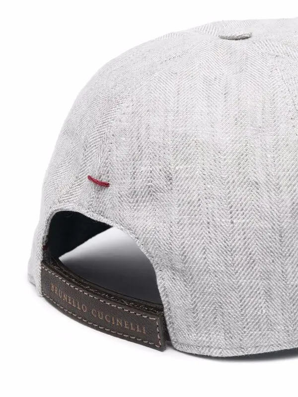 Brunello Cucinelli Embroidered Logo Cap