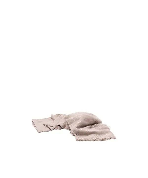 Brunello Cucinelli Embellished Scarf - Nude