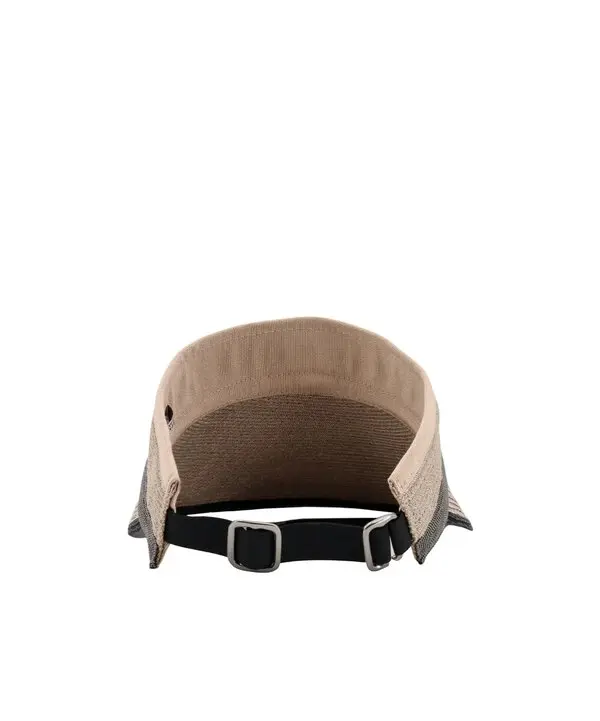 Brunello Cucinelli Monili-embellished Open-top Woven Visor