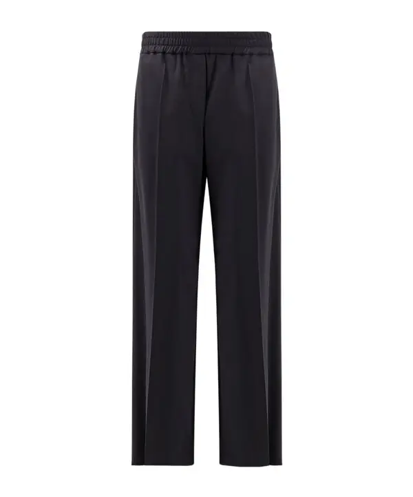 Brunello Cucinelli Elasticated Patch-pocket Trousers - Black
