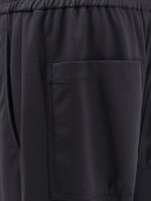 Brunello Cucinelli Elasticated Patch-pocket Trousers