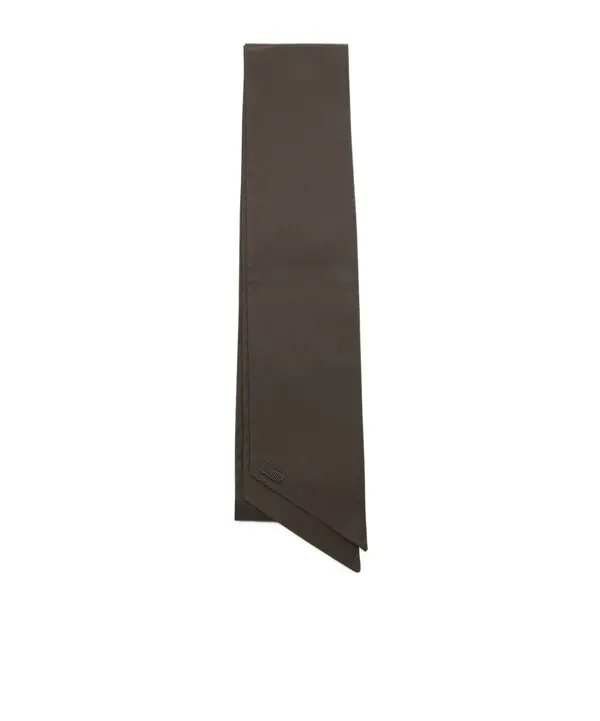 Brunello Cucinelli Monili Embellished Scarf - Chocolate-colored