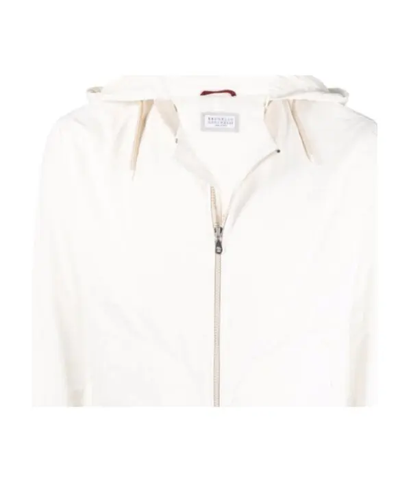 Brunello Cucinelli Zip-up Hooded Jacket