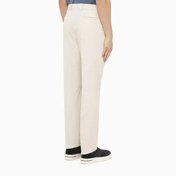 Brunello Cucinelli Straight-leg Cotton Pants