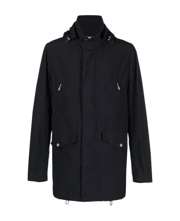Brunello Cucinelli Zip-up Hooded Jacket - Black
