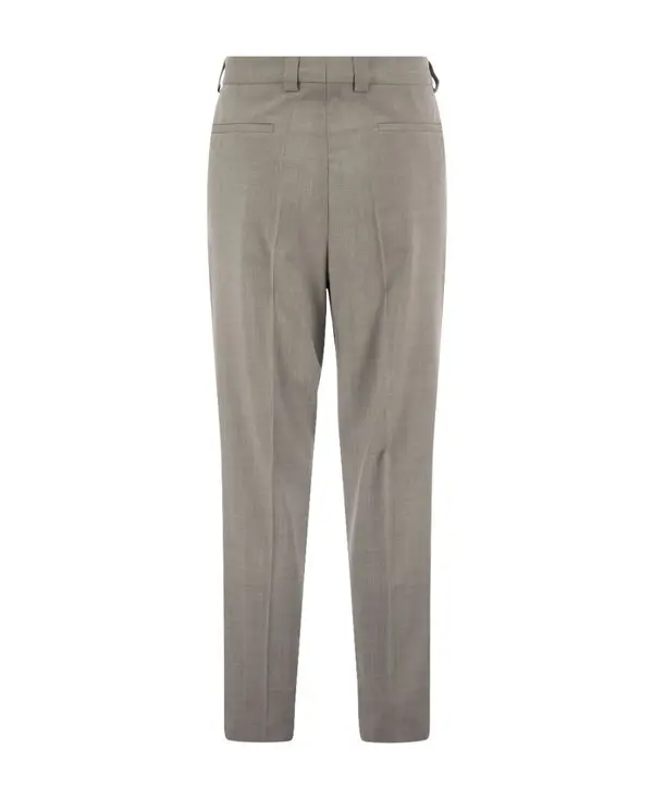 Brunello Cucinelli Virgin Wool Tailored Trousers