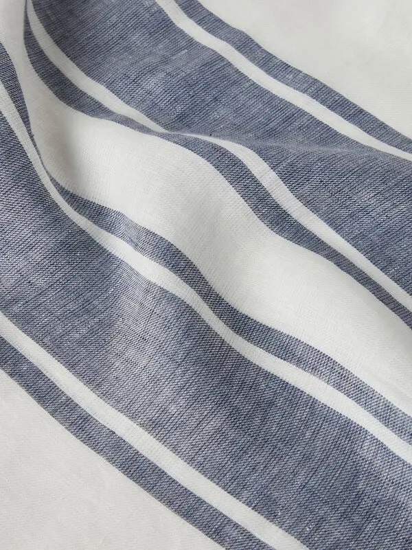 Brunello Cucinelli Frayed Edge Knit Scarf