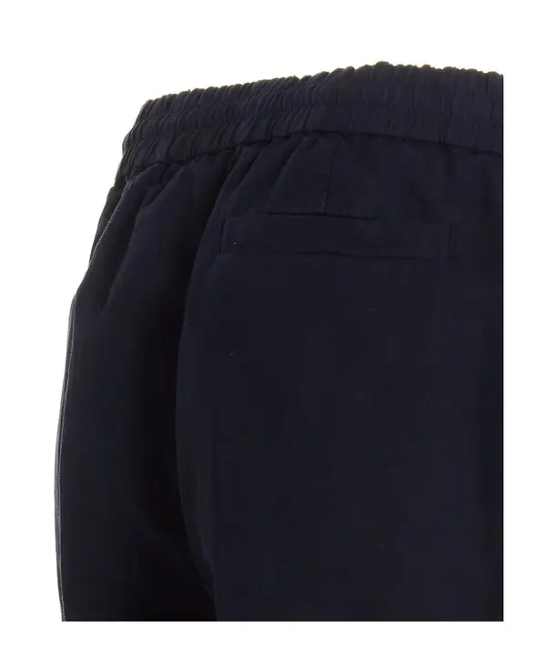 Brunello Cucinelli Drawstring Tapered Trousers