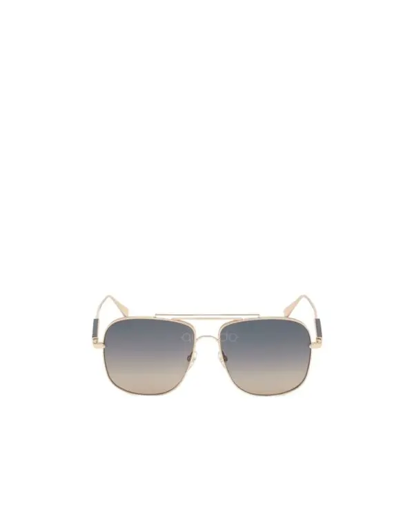 TOM FORD Logo Sunglasses - Gray