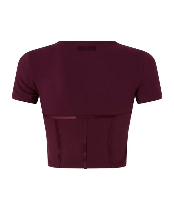 Pinko Corset T-shirt - Brown