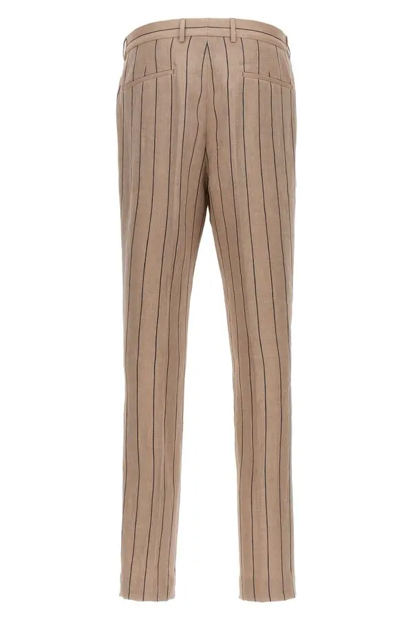 Brunello Cucinelli Belt-loop Casual Pants