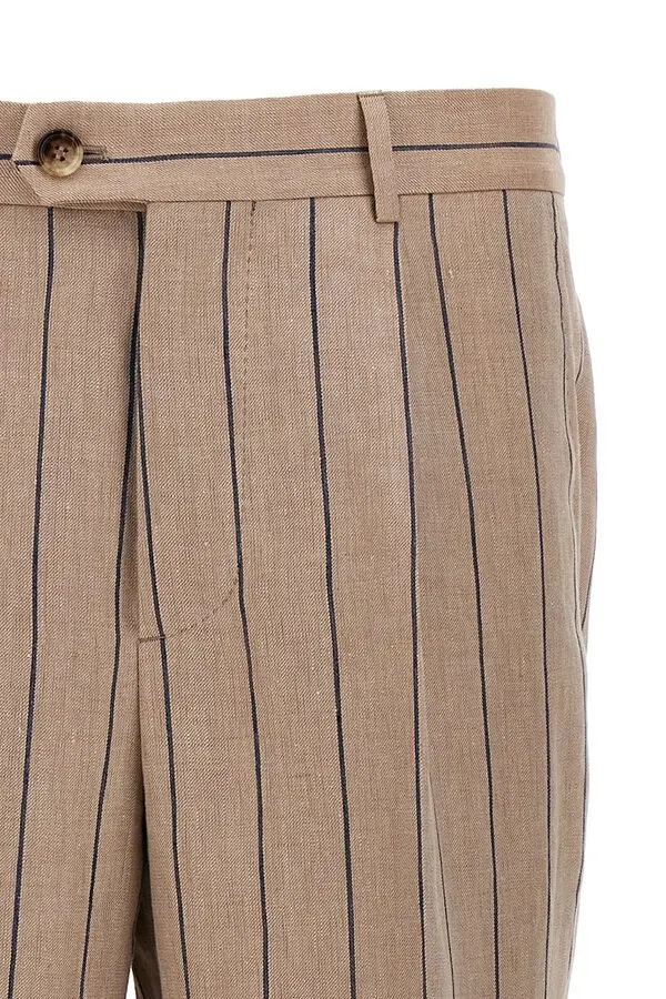Brunello Cucinelli Belt-loop Casual Pants