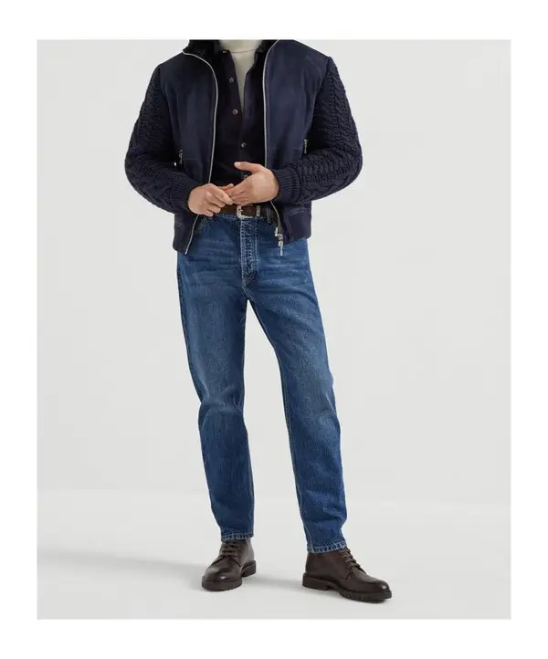 Brunello Cucinelli Long Sleeved Straight Hem Overshirt