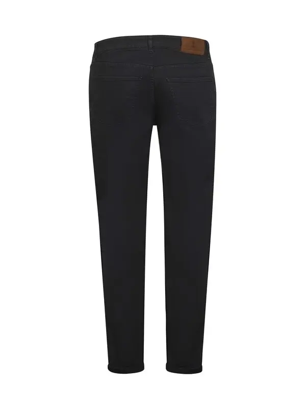 Brunello Cucinelli Logo Patch Straight Leg Jeans