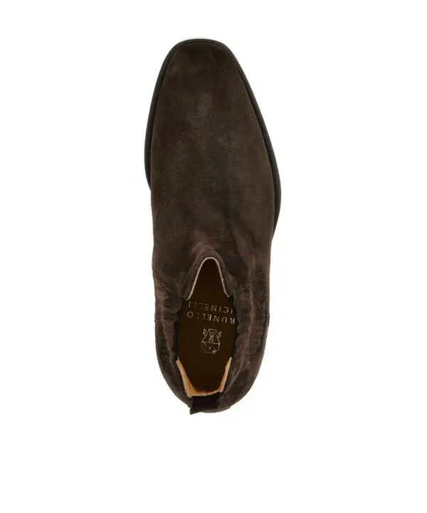 Brunello Cucinelli Slip-on Chelsea Boots