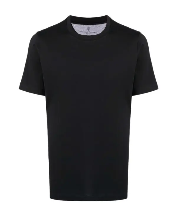 Brunello Cucinelli Round Neck Short-sleeved T-shirt