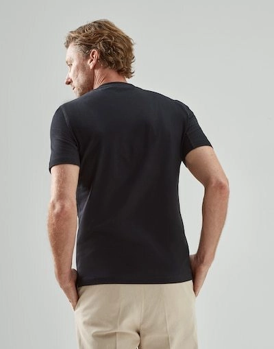 Brunello Cucinelli Round Neck Short-sleeved T-shirt