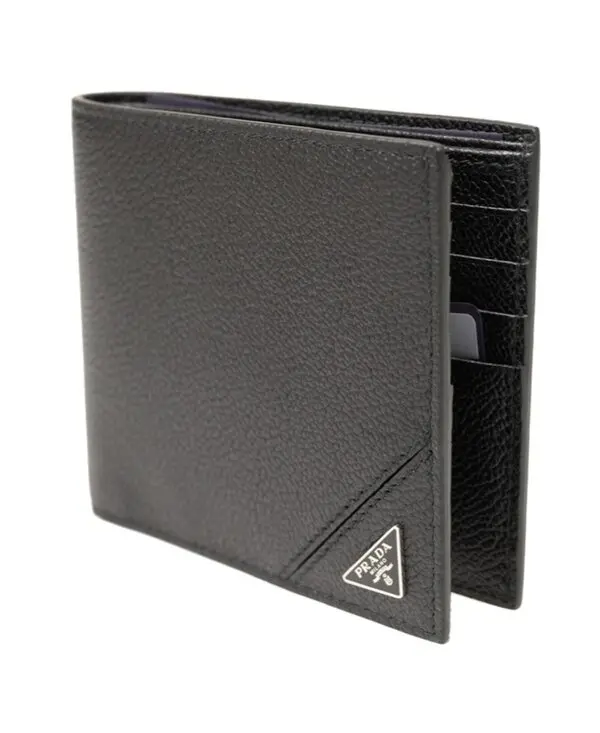 Prada Half-fold Logo Wallet