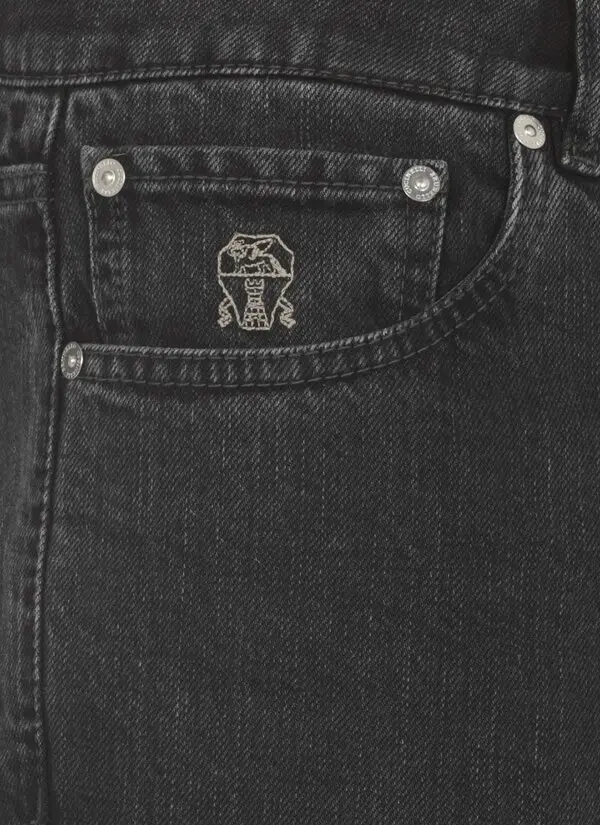 Brunello Cucinelli Straight-leg Cotton Jeans