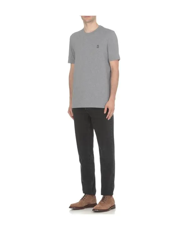 Brunello Cucinelli Straight-leg Cotton Jeans