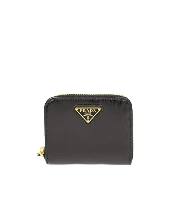 Prada Triangle-logo Zipped Wallet