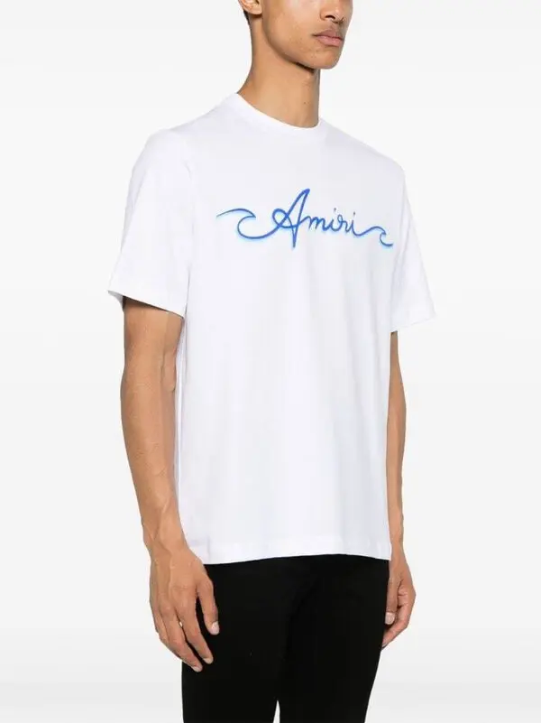 Amiri Logo-print Cotton T-shirt