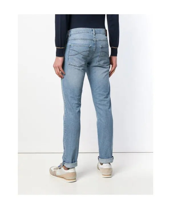 Brunello Cucinelli Skinny Low Rise Jeans