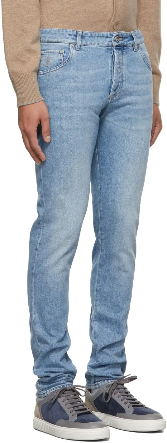 Brunello Cucinelli Skinny Low Rise Jeans