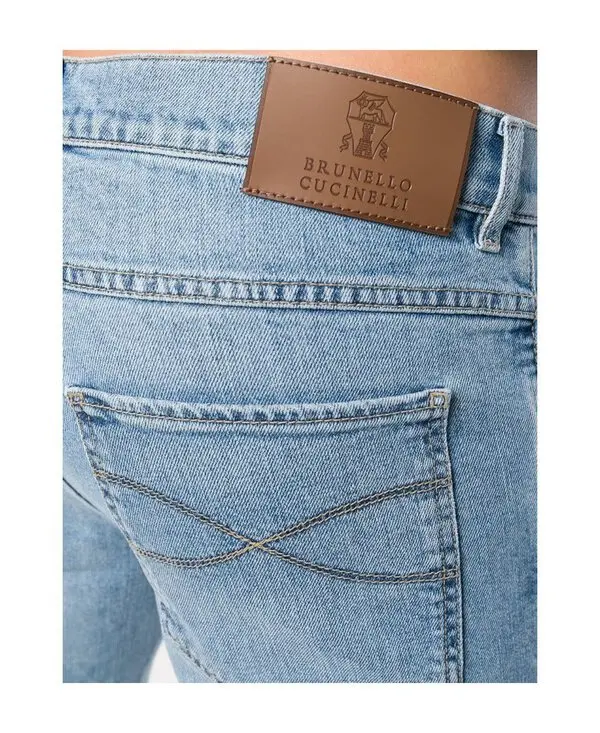 Brunello Cucinelli Skinny Low Rise Jeans