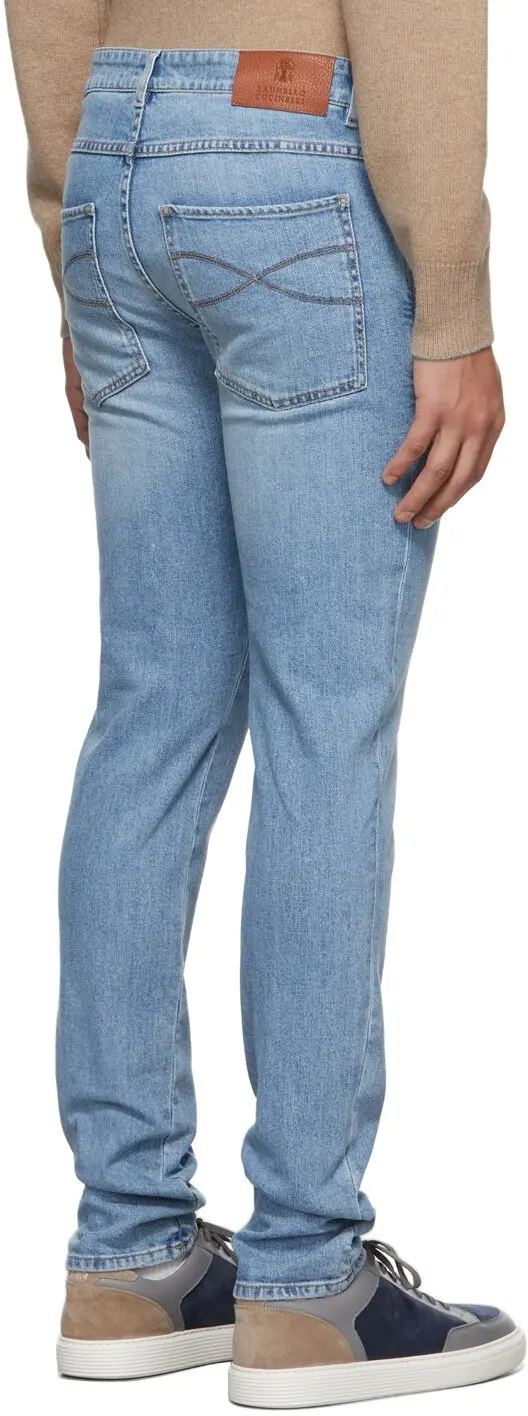 Brunello Cucinelli Skinny Low Rise Jeans