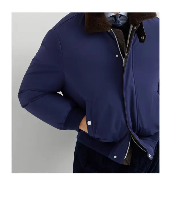 Brunello Cucinelli Padded Bomber Jacket