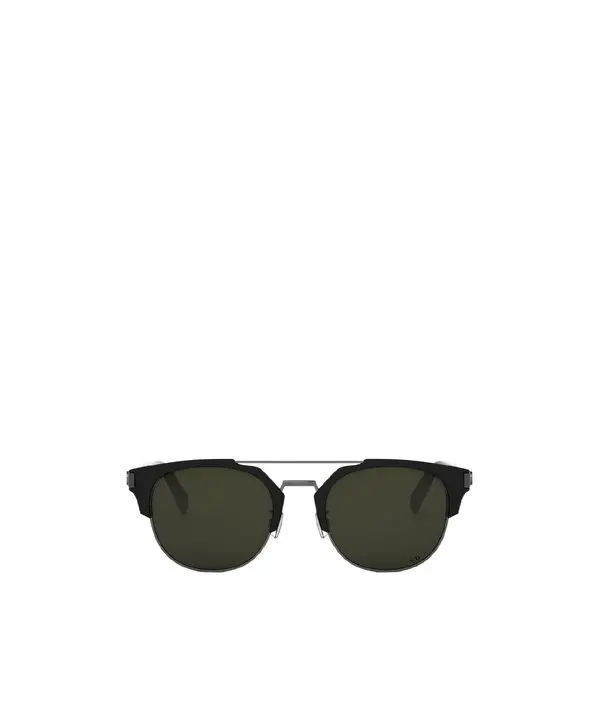 Dior Half Frame Sunglasses - Green