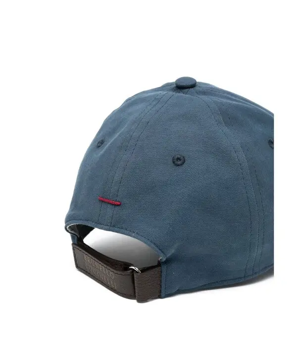 Brunello Cucinelli Embroidered-logo Detail Baseball Cap