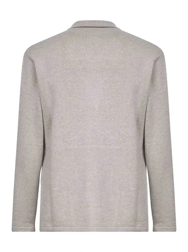Brunello Cucinelli One-and-a-half-breasted Blazer-style Cardigan - Gray