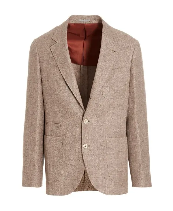 Brunello Cucinelli Single-breasted Tailored Blazer