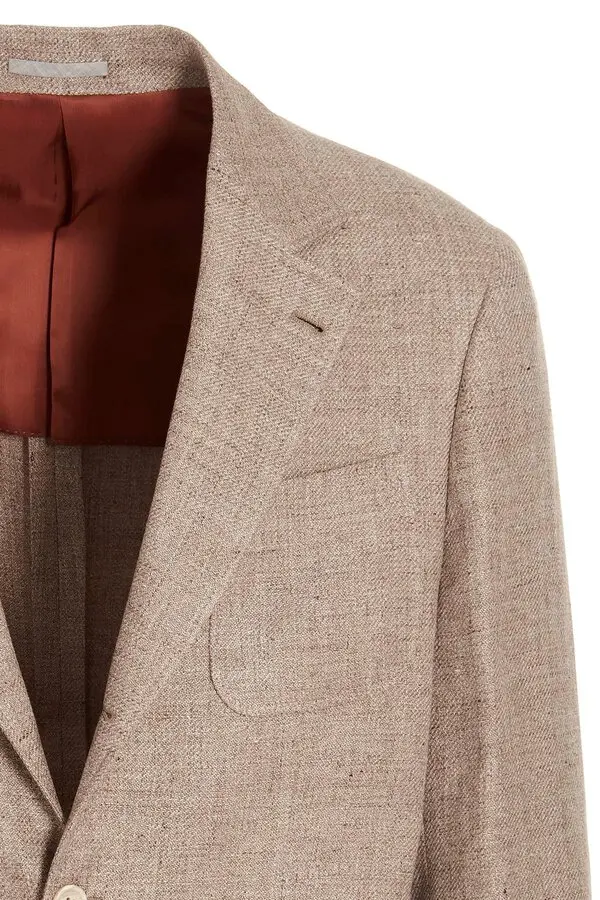 Brunello Cucinelli Single-breasted Tailored Blazer