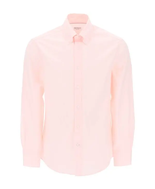 Brunello Cucinelli Cotton Button-down Collar Shirt