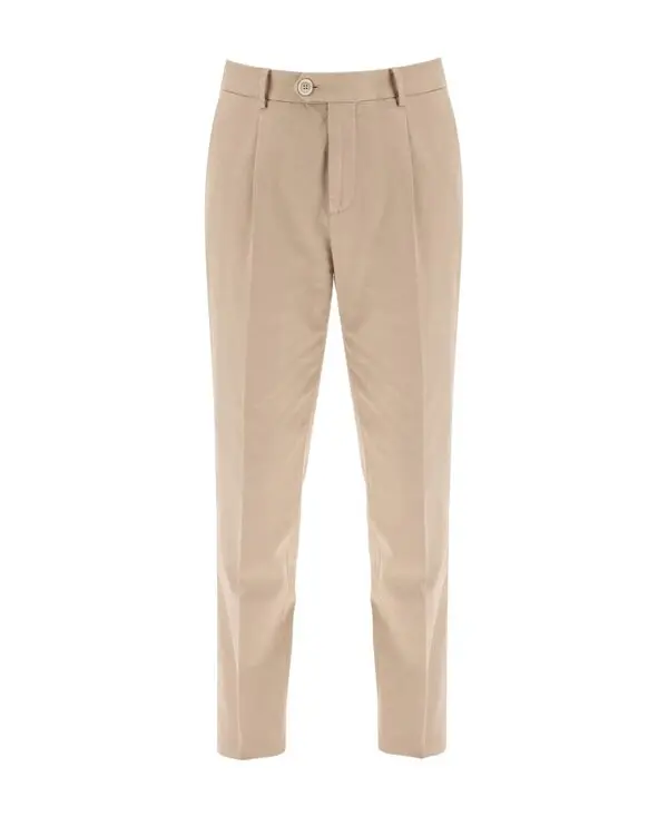 Brunello Cucinelli Slim-fit Chino Trousers - Nude