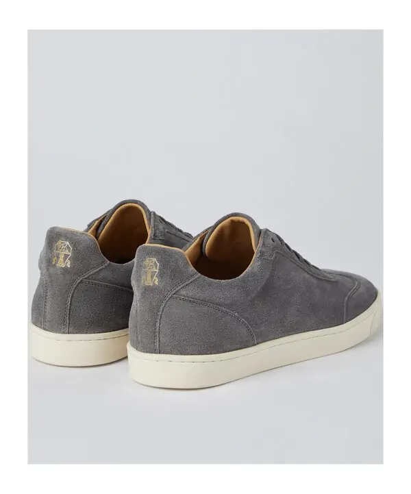 Brunello Cucinelli Suede Lace-up Sneakers