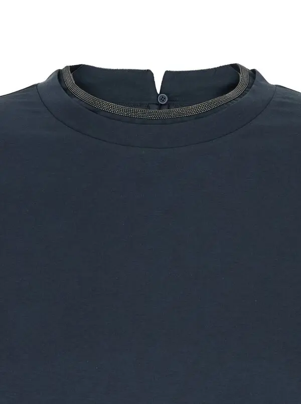 Brunello Cucinelli Short Sleeved Crewneck T-shirt