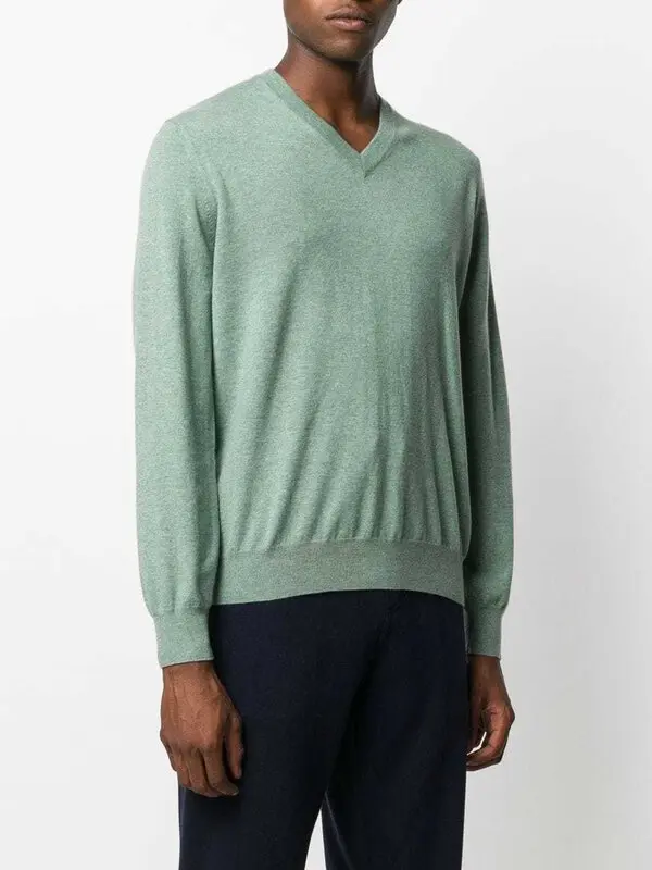 Brunello Cucinelli V-neck Cashmere Jumper
