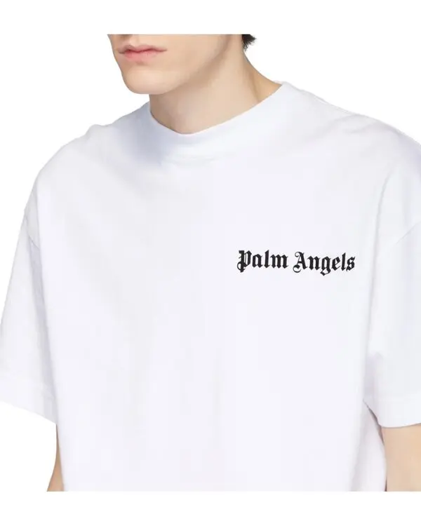 Palm Angels Security Alarm Appliqué T-shirt