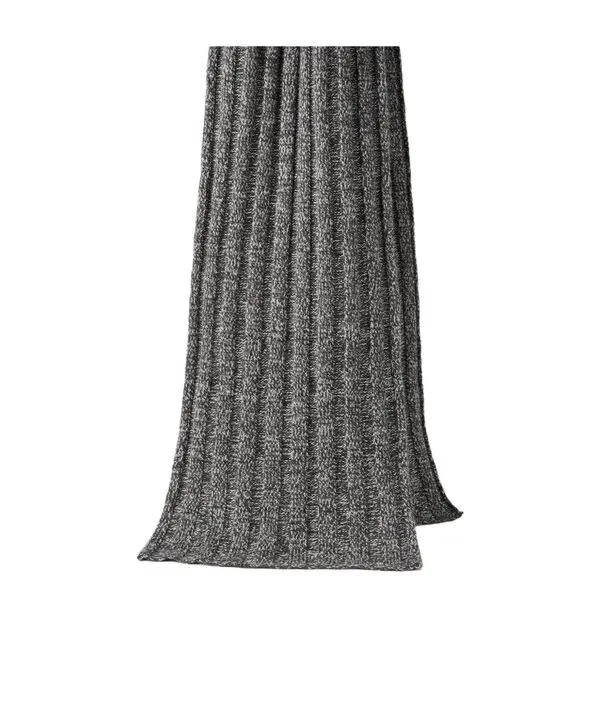 Brunello Cucinelli Chunky-knit Cashmere Scarf - Grey