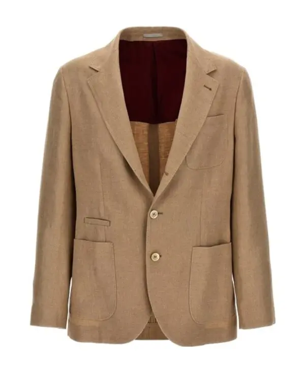 Brunello Cucinelli Single-breasted Tailored Blazer